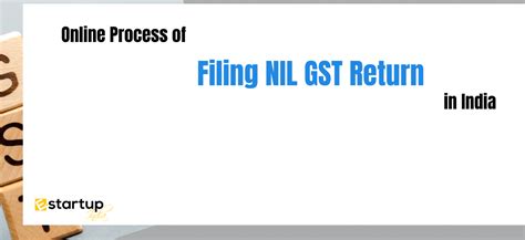 Online Process Of Filing NIL GST Return In India Call
