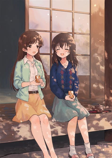 Furorida Fujiwara Hajime Nitta Minami Idolmaster Idolmaster Cinderella Girls 2girls