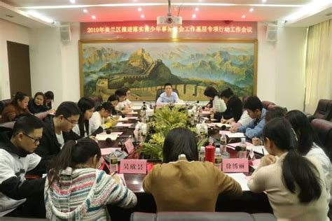 共青团美兰区委召开2019年美兰区推进落实青少年事务社会工作基层专项行动工作会议