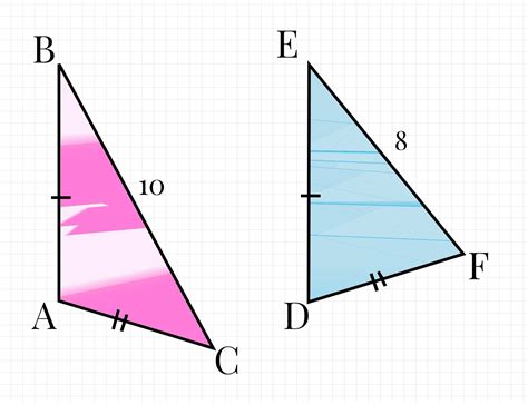 SSS Inequality Theorem Converse Of Hinge Theorem Expii