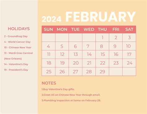 Holidays 2025 February Estella Monroe
