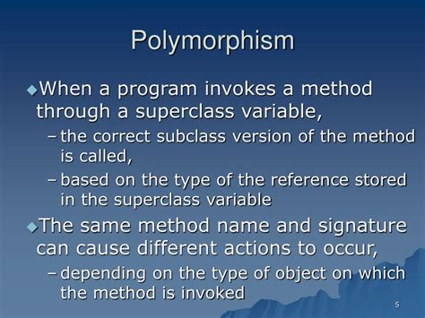 PPT Object Oriented Programming Polymorphism PowerPoint Presentation ID