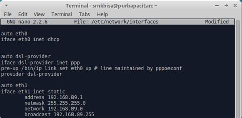 Konfigurasi DHCP Debian Router All Information For You