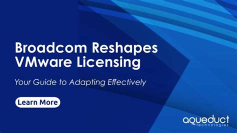 Broadcom Reshapes Vmware Licensing Expedient Aqueduct Technologies Inc