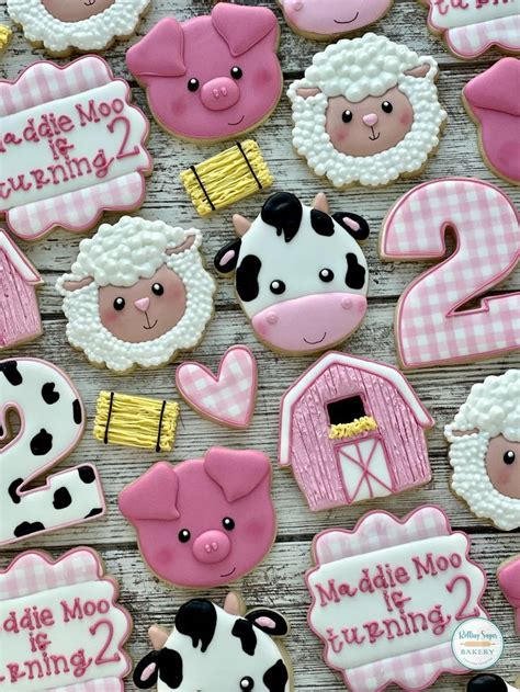Farm Birthday Cookies Artofit