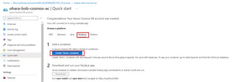 初心者でもできる、azure cosmosdbとpython or node jsで始めるrestful apiサービス構築方法｜クラウド