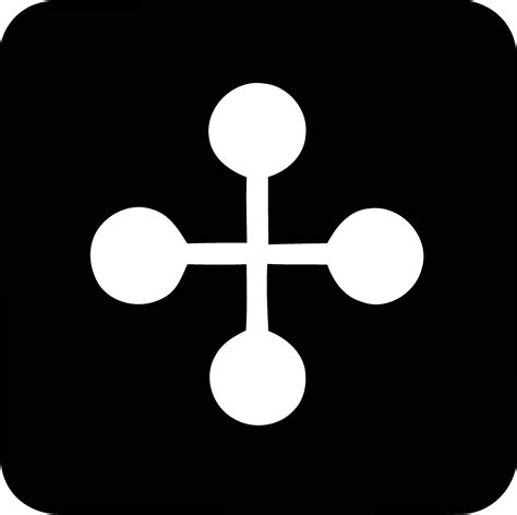 Minimalist Cross Icon A Symbol Of Choices And Decisions 45843657