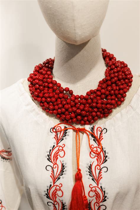 Намисто Колос продаж ціна у Хмельницькому Кольє та намисто від Вишиванки Merezhka