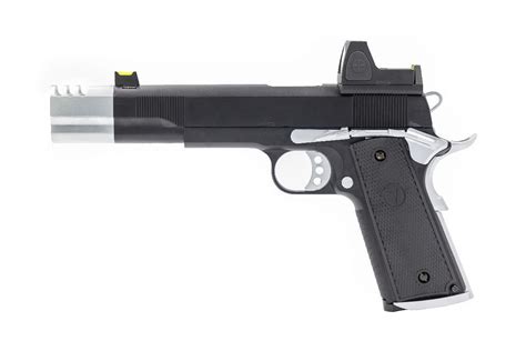 Vorsk Vp X Custom 1911 Meu Gbb Pistol In Silver With Bds Sight