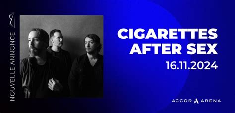 Cigarettes After Sex Sera à Laccor Arena Le 16 Novembre 2024 🔥 ️ Trio Américain Fondé En 2008