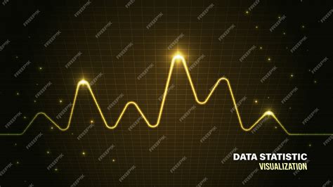 Premium Vector Data Analysis Visualization Background