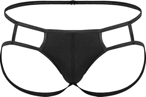 Freebily Mens Open Back G String Thong T Back Suspensory Jockstrap