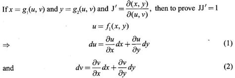 Jacobians Definition Properties Worked Examples Exercise With Answers