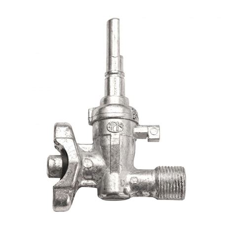 Registro Swicth Gás Da Boca Média Semi Rápida Para Cooktop Prata Em Promoção Ofertas Na