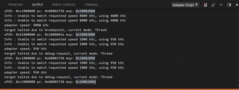 Visual Studio Code Cortex Debug Blck Mn