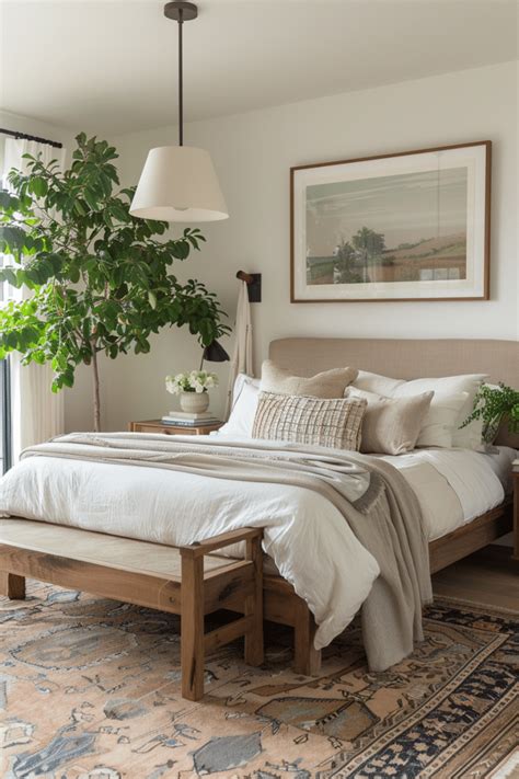 Cozy Earthy Bedroom Ideas With Natural Elegance