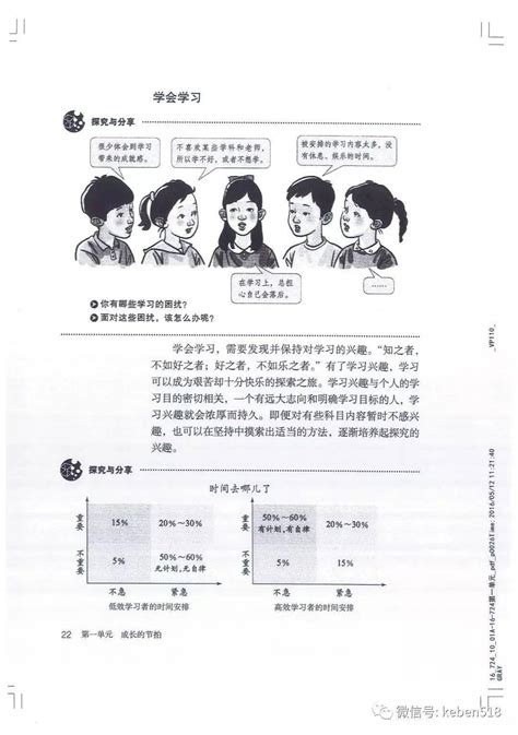初中道德与法治七年级上册电子课本（高清完整版）公众