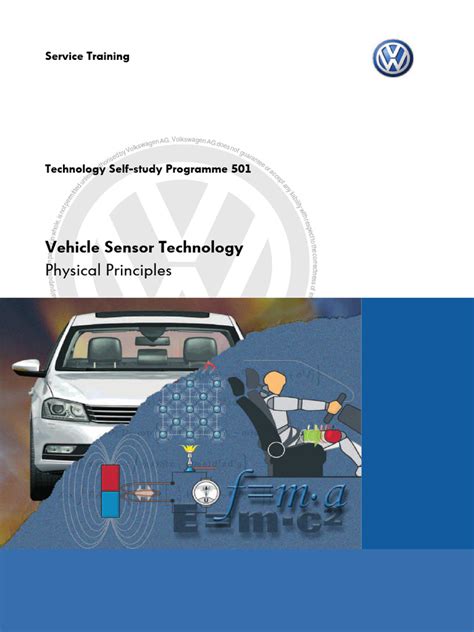 Ssp00050120 Nr 501 Vehicle Sensor Technology Physical Principles Pdf Senses Physics