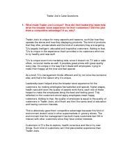 Trader Joes Case Questions TraderJoesCaseQuestions 1 Course Hero