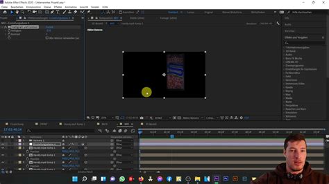3d мобильный телефон в After Effects оптимизация с помощью настроек