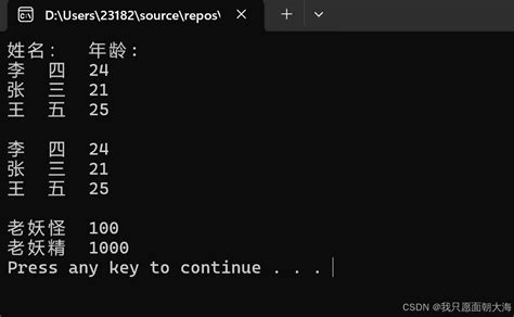 C结构体数组的创建和元素访问（指针访问和访问）c 结构体数组 如何访问数组 Csdn博客