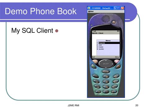 Ppt Java 2 Platform Micro Edition Implementation Of J2me Rmi Application Powerpoint