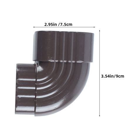Gutter To Drain Pipe Adapter Angled Downspout Connector Gutter Drain