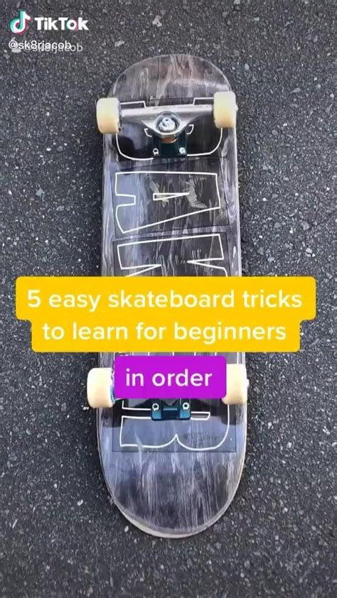 10 Easy Beginner Skateboard Tricks Featuring Vlskate Artofit