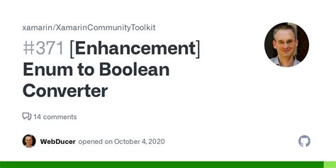 Enhancement Enum To Boolean Converter · Issue 371 · Xamarin