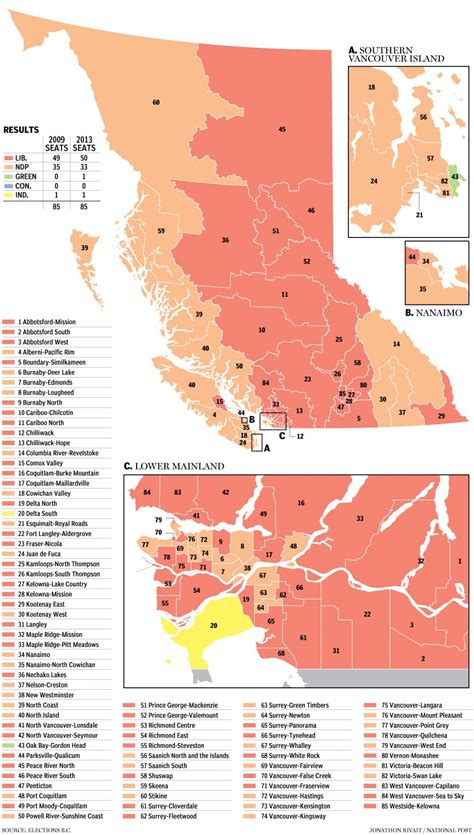 Bc Election Results 2013 Who Won In Which Riding 604 Now