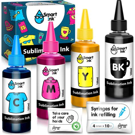 Sublimation Ink Refill For Epson Black Cyan Magenta Yellow Buy Sublimation Ink Bottles