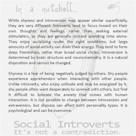 the difference between shyness and introversion