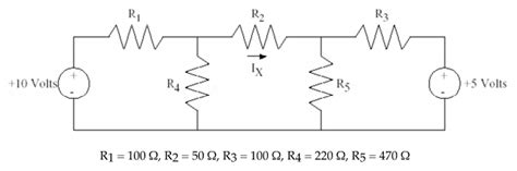 Solved Use The Supperposition To Calculate The Current Ix Chegg