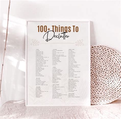 100 Plus Things To Declutter That You Don T Need And A Free Printable