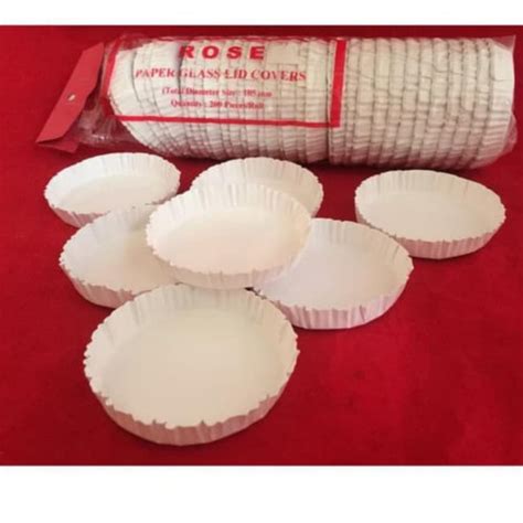 Jual Tutup Gelas Kertaspaper Glass Lid Covers Jakarta Utara Jojofa