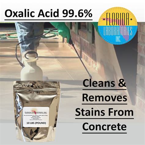 Oxalic Acid 996 Pure 10 Lbs Rust Remover Wood Bleach Boat Cleaner