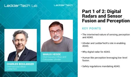 Tackling The Challenges Of Sensor Fusion Perception For ADAS AD