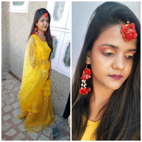 Shruti Bhardwaj On Linkedin Haldiceremony Makeup Yellow Artist