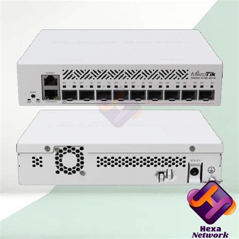 Jual Mikrotik CRS310 1G 5S 4S IN CRS310 1G 5S 4S INCloud Core Router