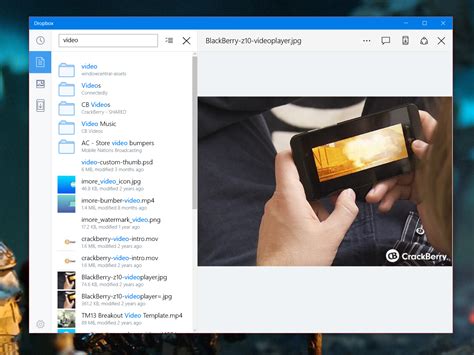 Dropbox And Microsoft Announce New Universal Windows 10 App And
