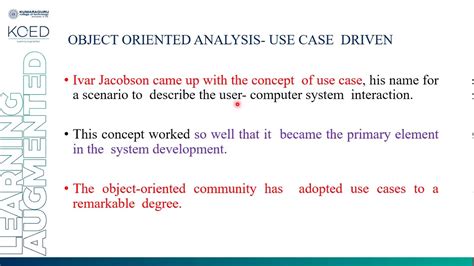 Object Oriented System Development Life Cycle Part2 Youtube