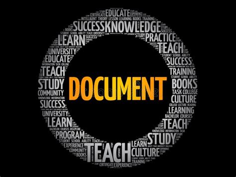 Word Cloud Document Management Stock Illustrations 332 Word Cloud