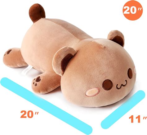 Onsoyours Lindo Oso De Peluche De Oso Suave Almohada De Felpa De Anime