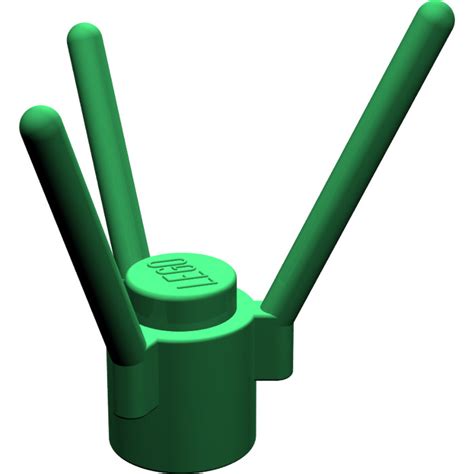 Lego Green Plant Stalk 3741 Brick Owl Lego Marketplace