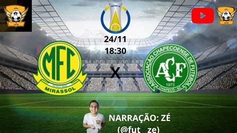Mirassol 1x0 Chapecoense BrasileirÃo SÉrie B 38ª Rodada