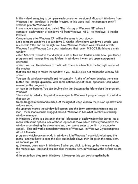 history of windows pdf windows 8 1 window computing
