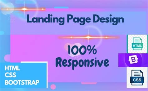 Create Responsive Html Landing Page Design Using Bootstrap By Jahan