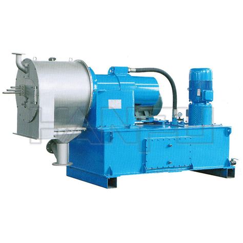 Large Capacity Pusher Decanter Centrifuge For Sea Salt Chemical Salt