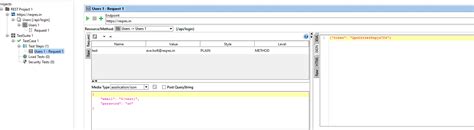 SoapUI REST API Parameters As Variables In Request Body Are Empty Previously Posted As