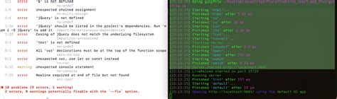 Javascript How Do I View Linting Errors When I Run Gulp Stack